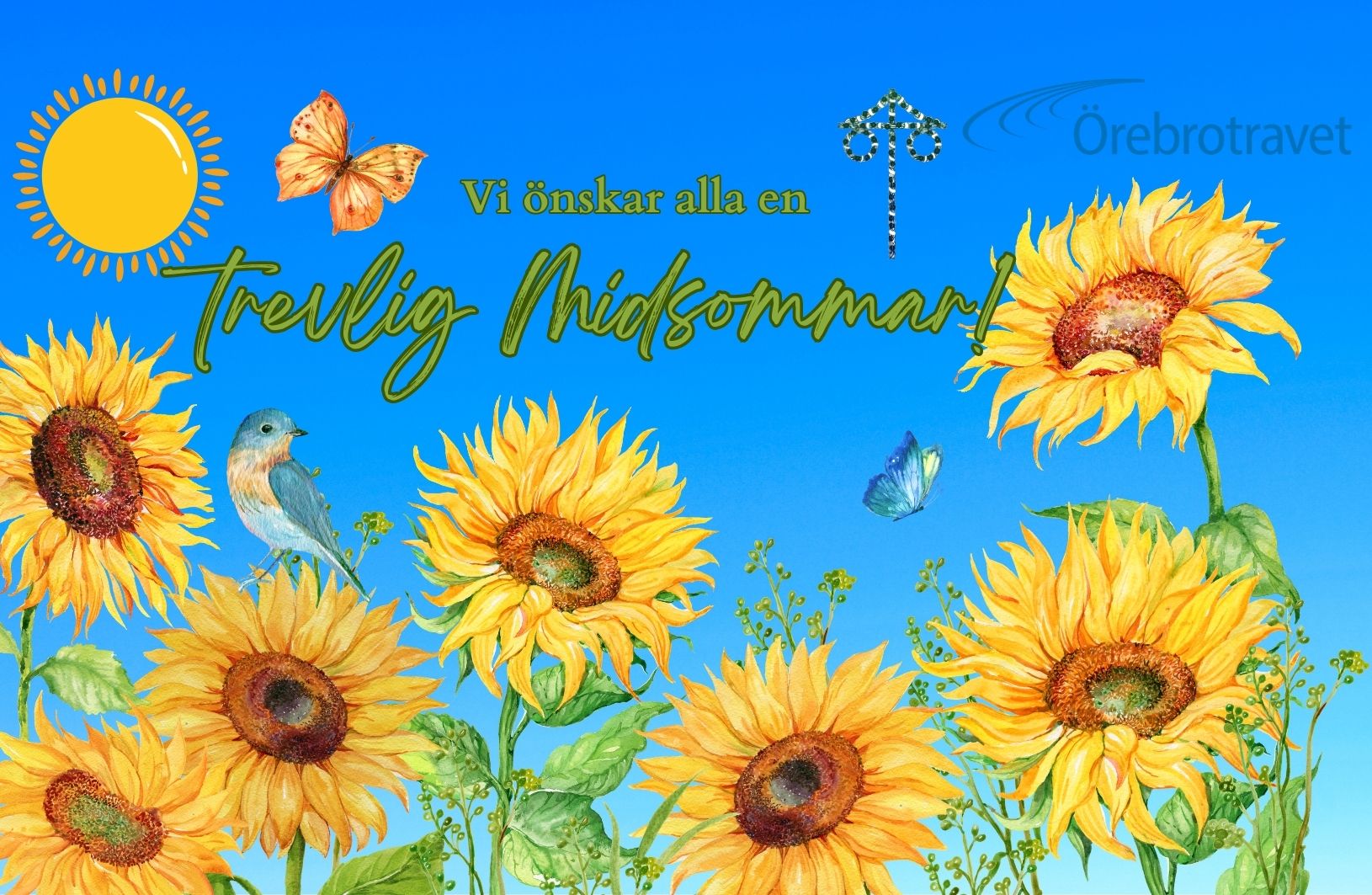 Vi önskar alla en trevlig midsommar!