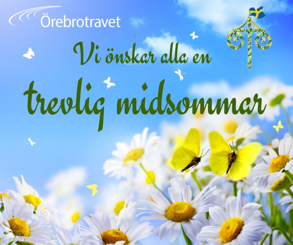 Vi önskar alla en trevlig midsommar!